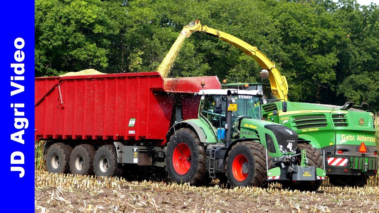 Mais 2020 | John Deere 8700i | Fendt 936+916+820 | Aldenzee Deurne ...