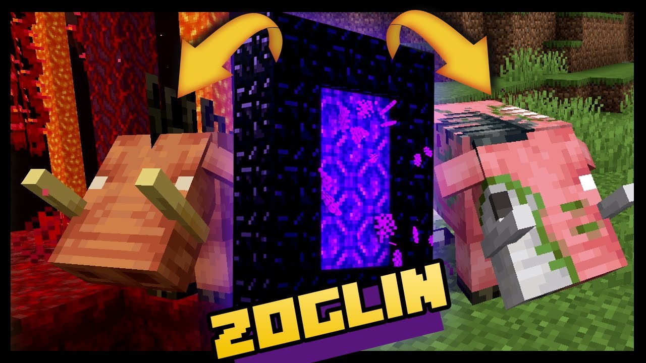 CONHEÇA O NOVO MOB ZOGLIN DO MINECRAFT! NETHER UPDATE - YouTube
