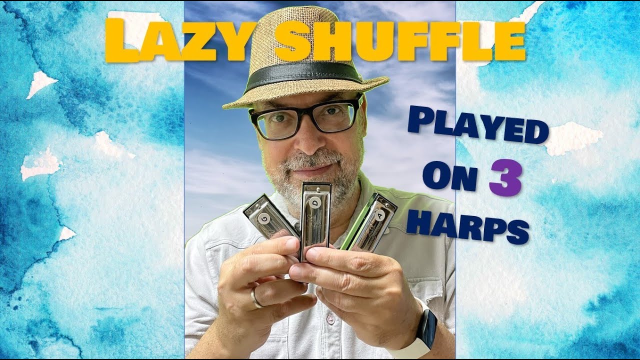 Lazy Shuffle Jam / 3 harmonicas - YouTube