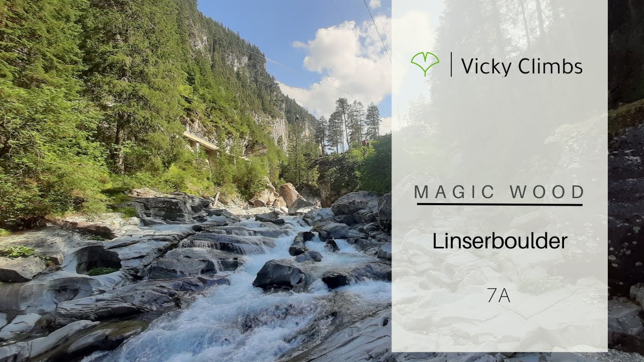 Magic Wood | Vicky in Linserboulder 7A - YouTube
