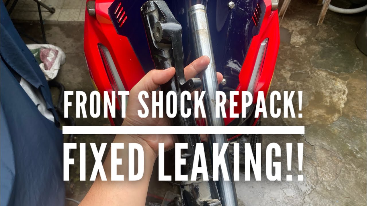 Honda Adv 150 Step by Step Front Shock Repack! | DIY | Oil Seal and ...