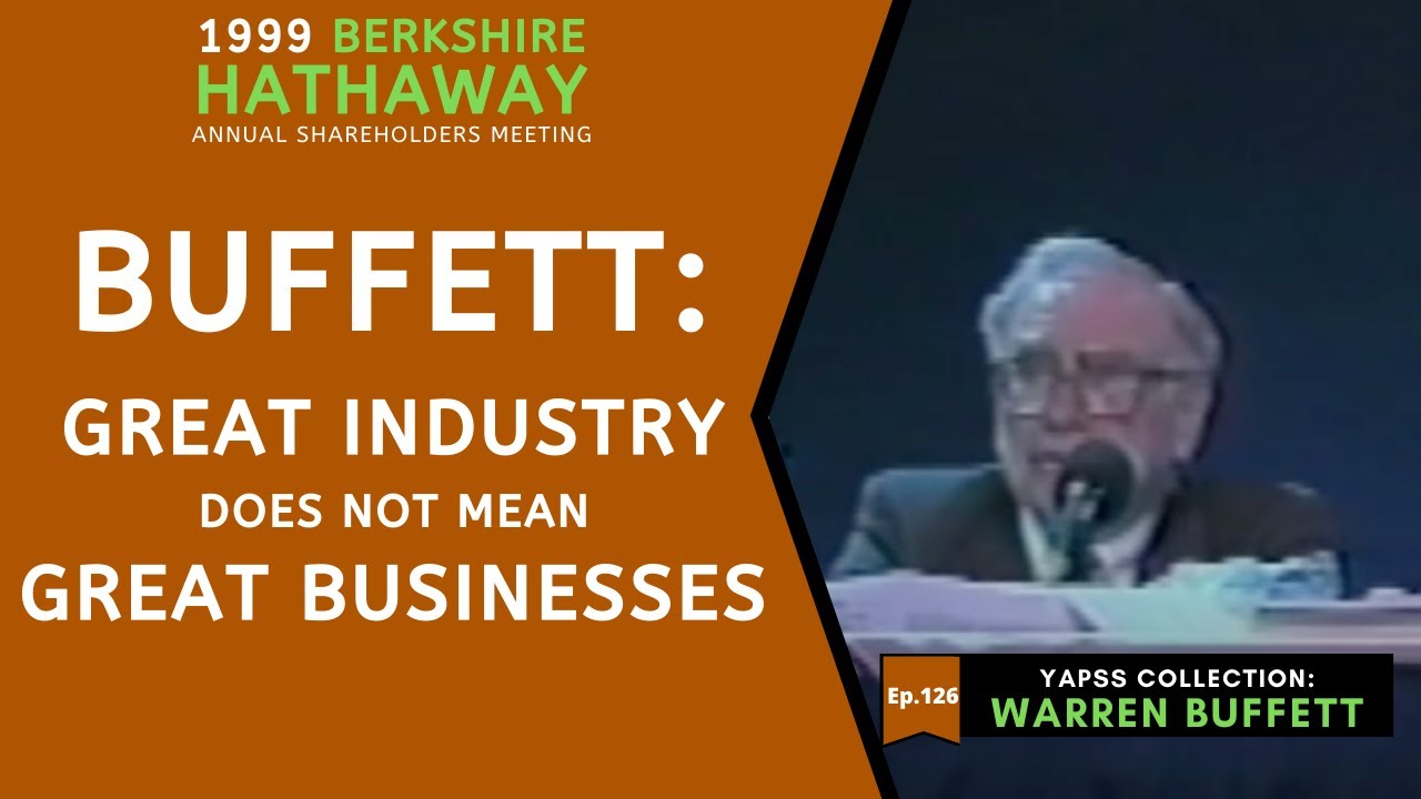 Warren Buffett on AT&T and Communications Industry | BRK 1999【C:W.B Ep ...