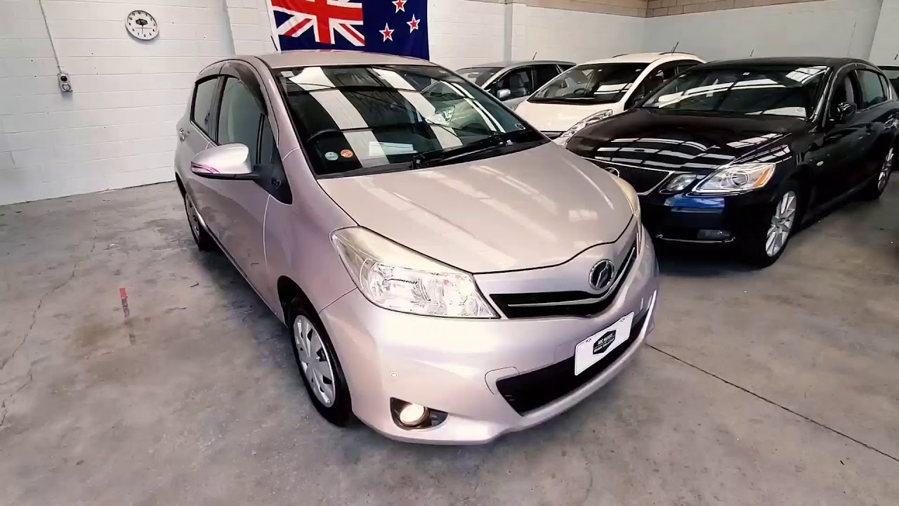 2012 Toyota vitz Jewela Edition - YouTube