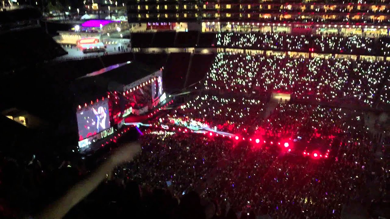 One direction, Spaces, Live Santa Clara, CA 7/11/15 - YouTube