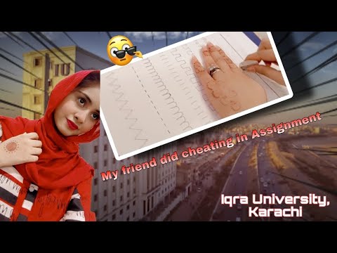 Iqra University Karachi, main campus 3 days Vlog | Assignments and Uni ...