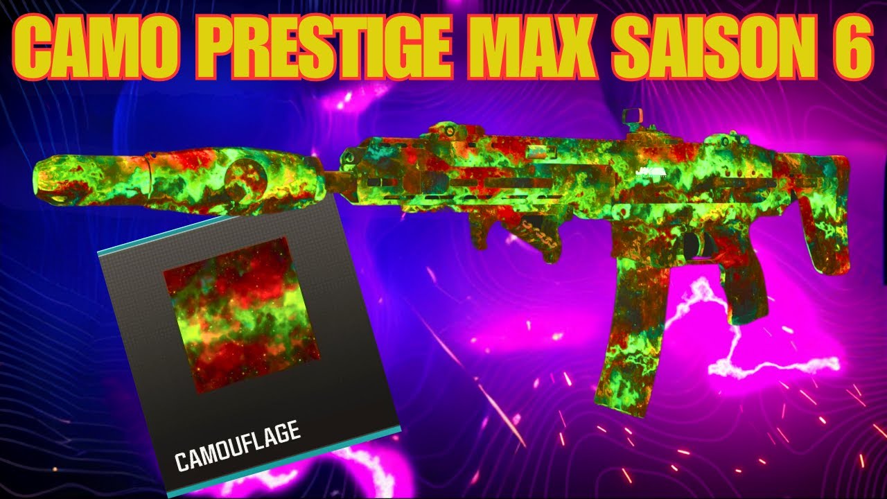 J'ai débloqué le CAMO PRESTIGE D' ARME *ULTIME* 🤩 (constellation ...