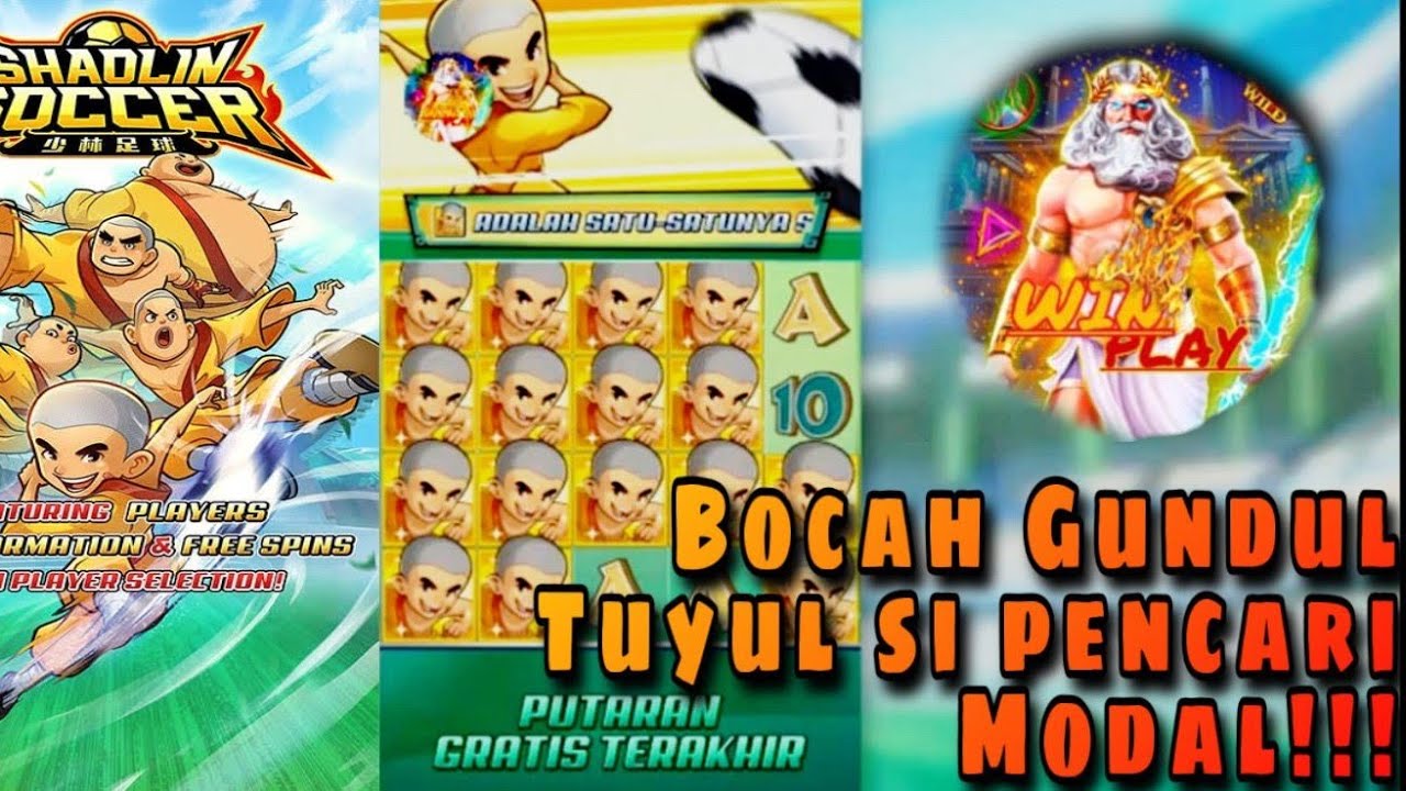 shaolin socer || PG SOFT || Bocah GUNDUL Pengembali modal - YouTube