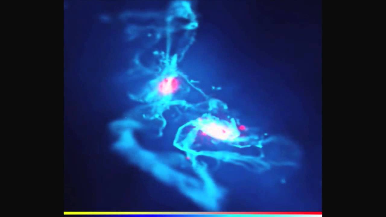 Andromeda and Milky Way Slow Dance to Merger | Animation - YouTube