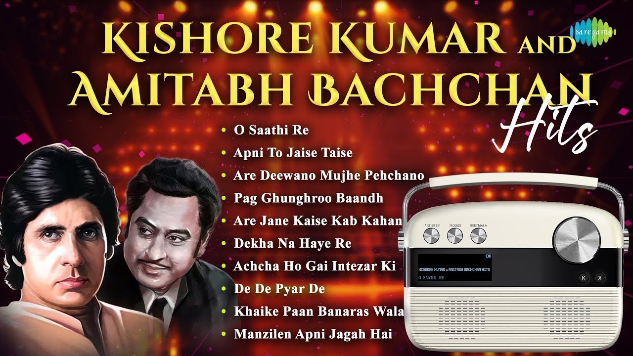 Kishore Kumar Amitabh Bachchan Playlist | Bollywood Blockbuster Hits ...