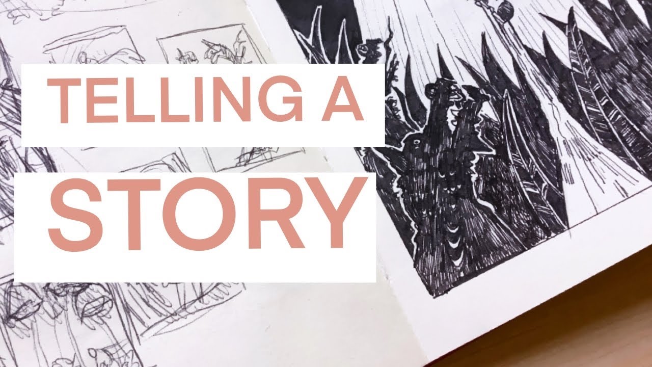Telling a Story With My Drawings | Possible Drawing Challenge? | Real ...
