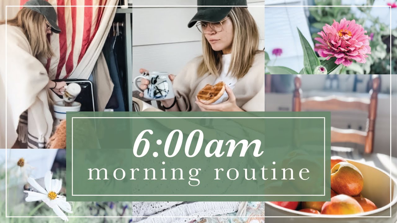 My Stress-Reducing 6AM Morning Routine - YouTube