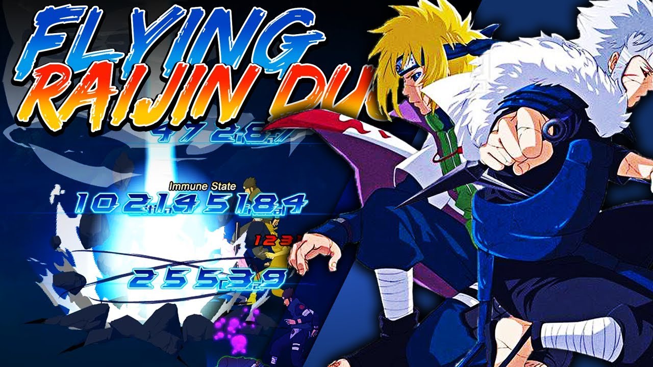Flying Raijin Duo: Minato+Tobirama | Naruto Online - YouTube