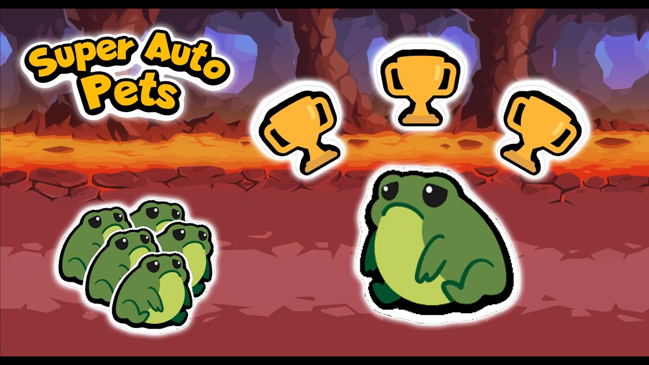 LVL 3 Frog Victory - Super Auto Pets - YouTube