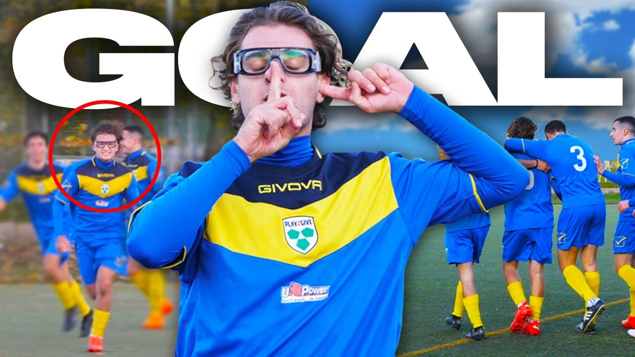 ⚽️🤯 IL MIO PRIMO GOAL in TERZA CATEGORIA! - YouTube
