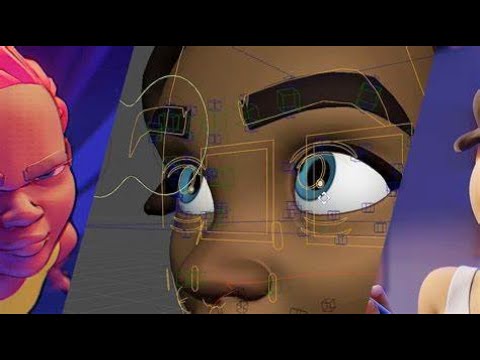 Blender 3d - Rain Character Animation - YouTube