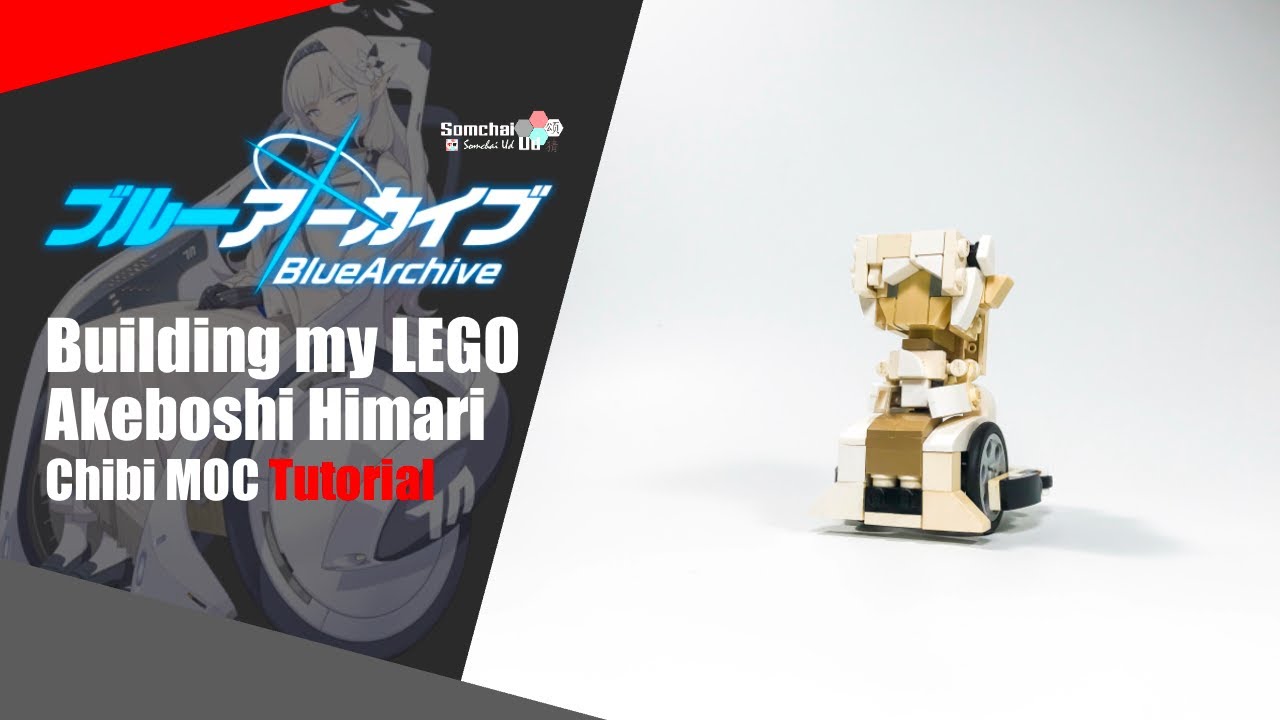 LEGO Blue Archive Akeboshi Himari Chibi MOC Tutorial | Somchai Ud - YouTube