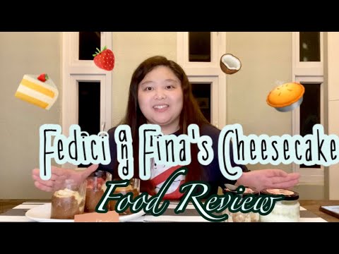 FÉDICI & FINA'S CHEESECAKE | FOOD REVIEW - YouTube