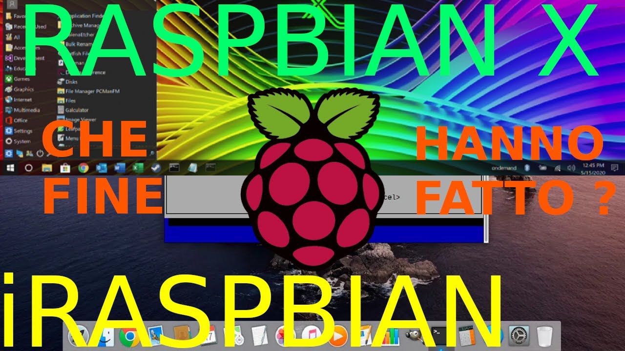 Raspbian X e iRaspbian : Che Fine Hanno Fatto ? - YouTube