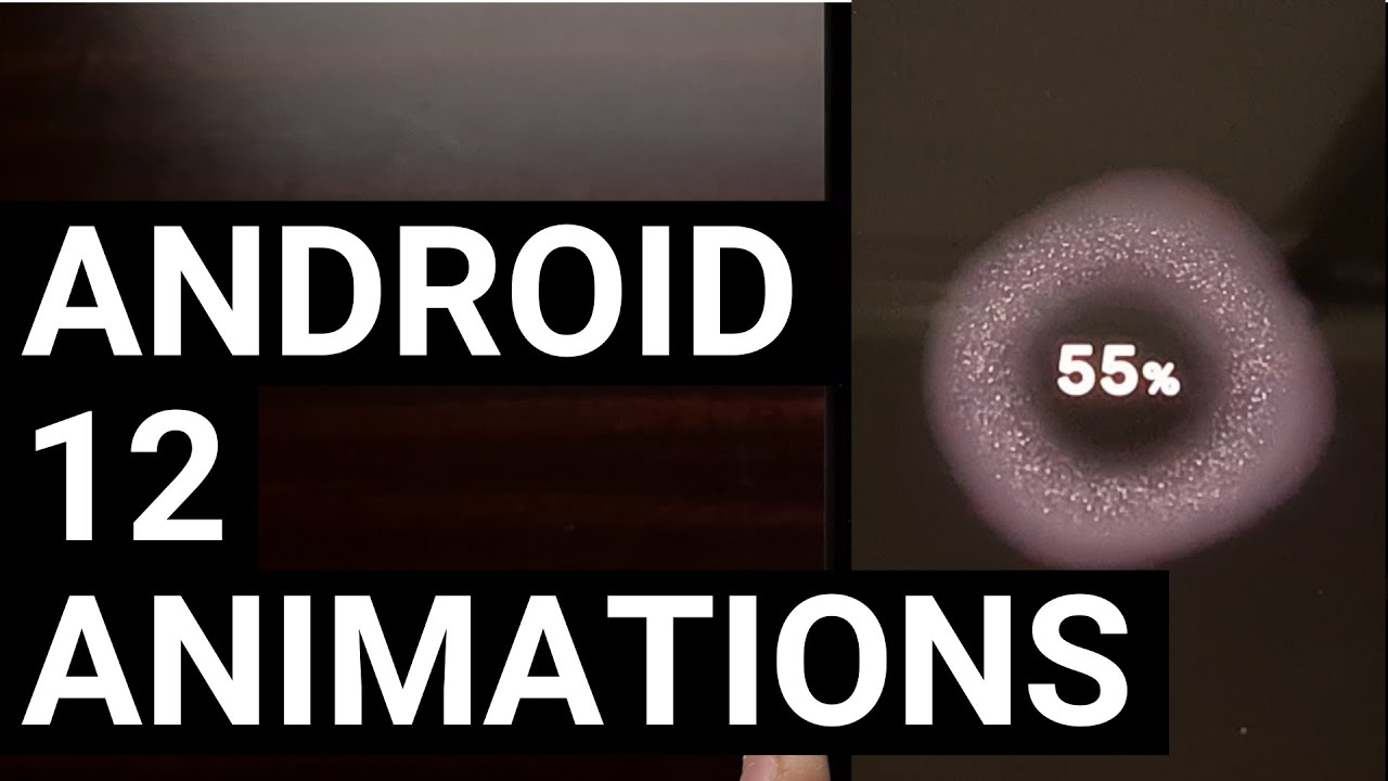 Android 12 Beta 3 Updates Animations Across the Operating System - YouTube
