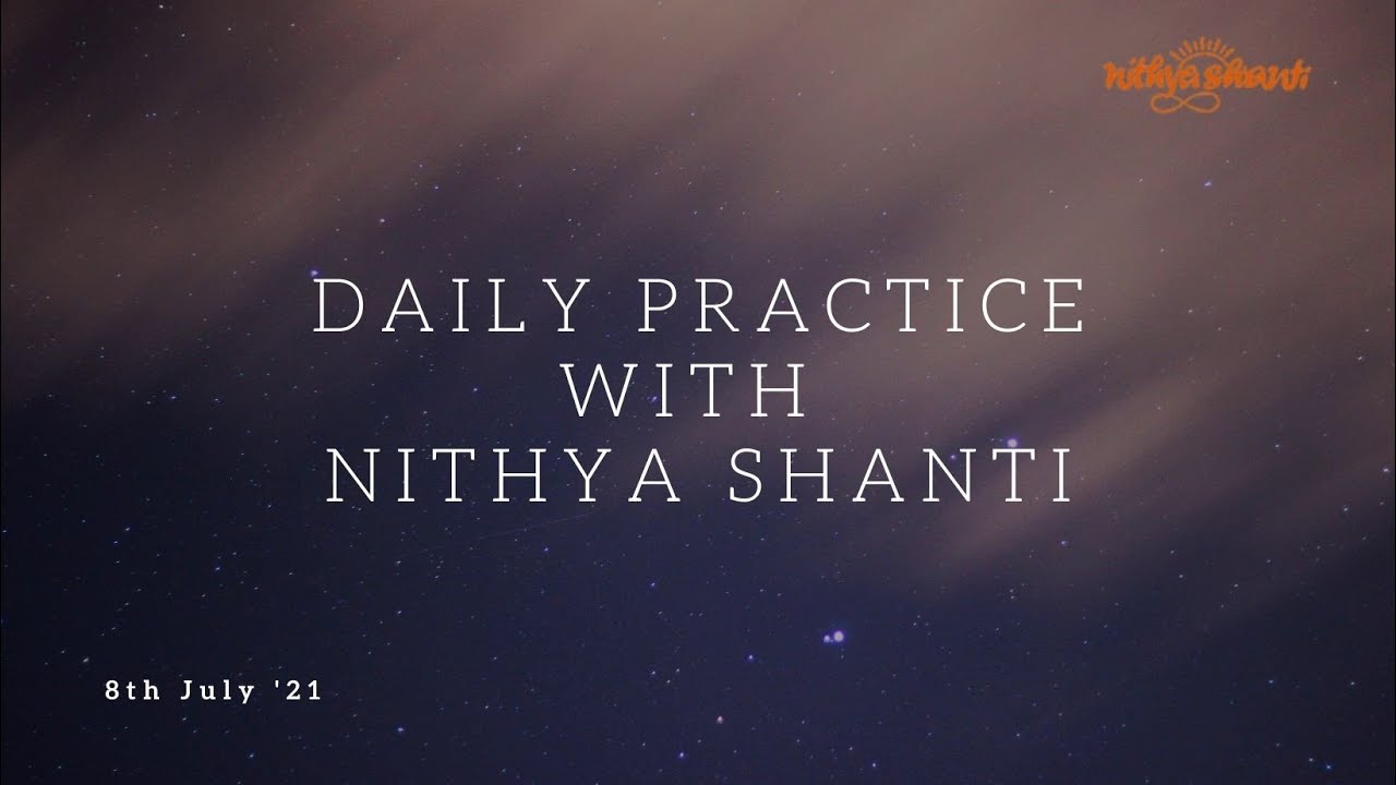 Simultaneous Transmissions - Daily Practice With Nithya Shanti - YouTube