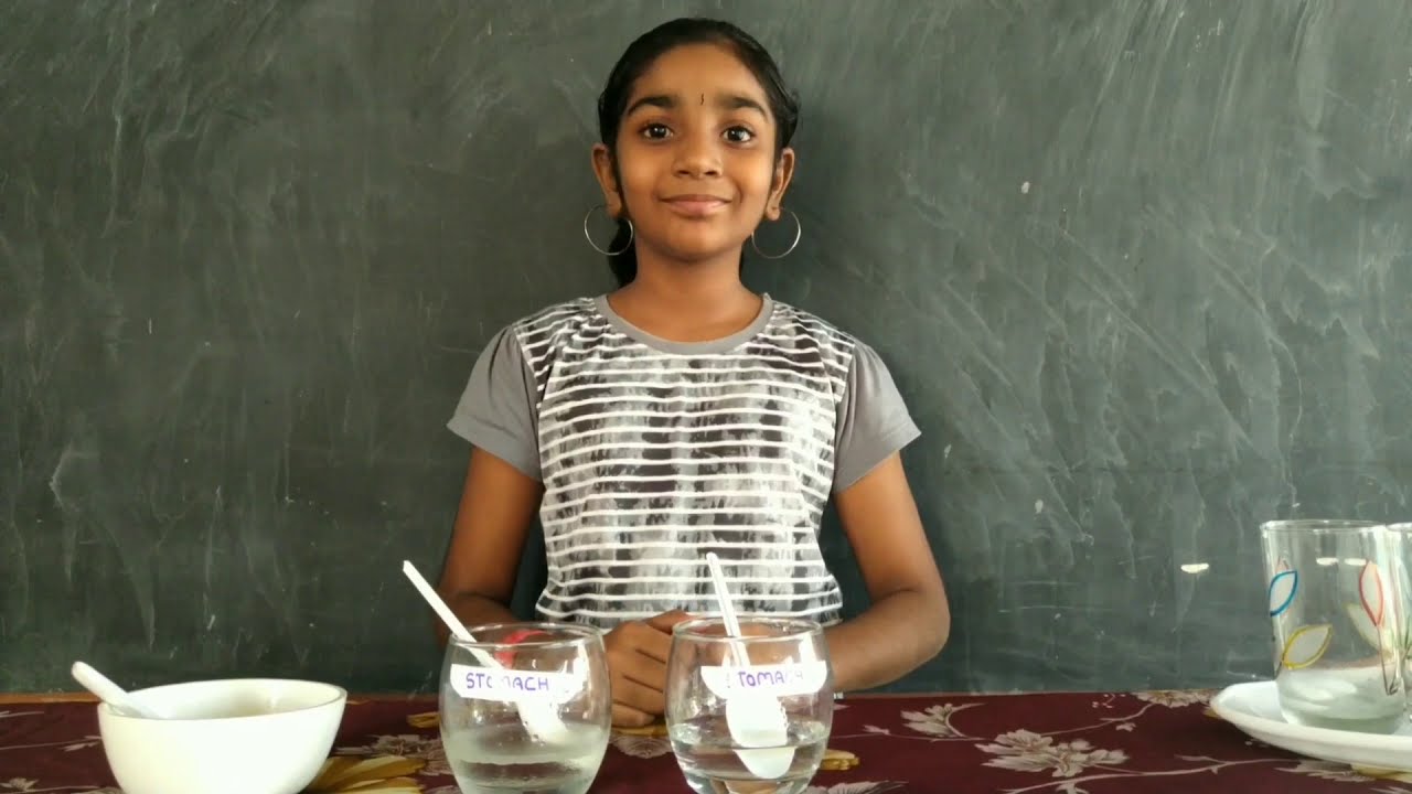 What happens after eating lots of oily food? Here the demonstration ...