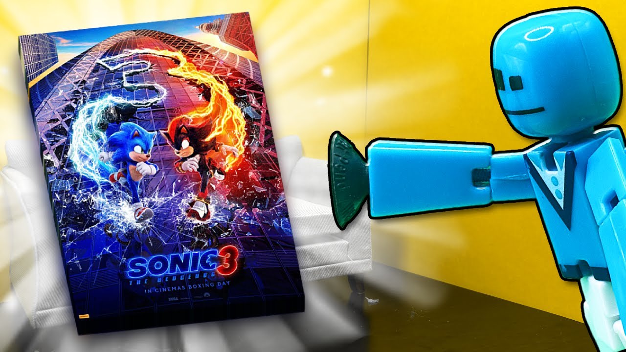 Stikbot Watches Sonic 3! - YouTube