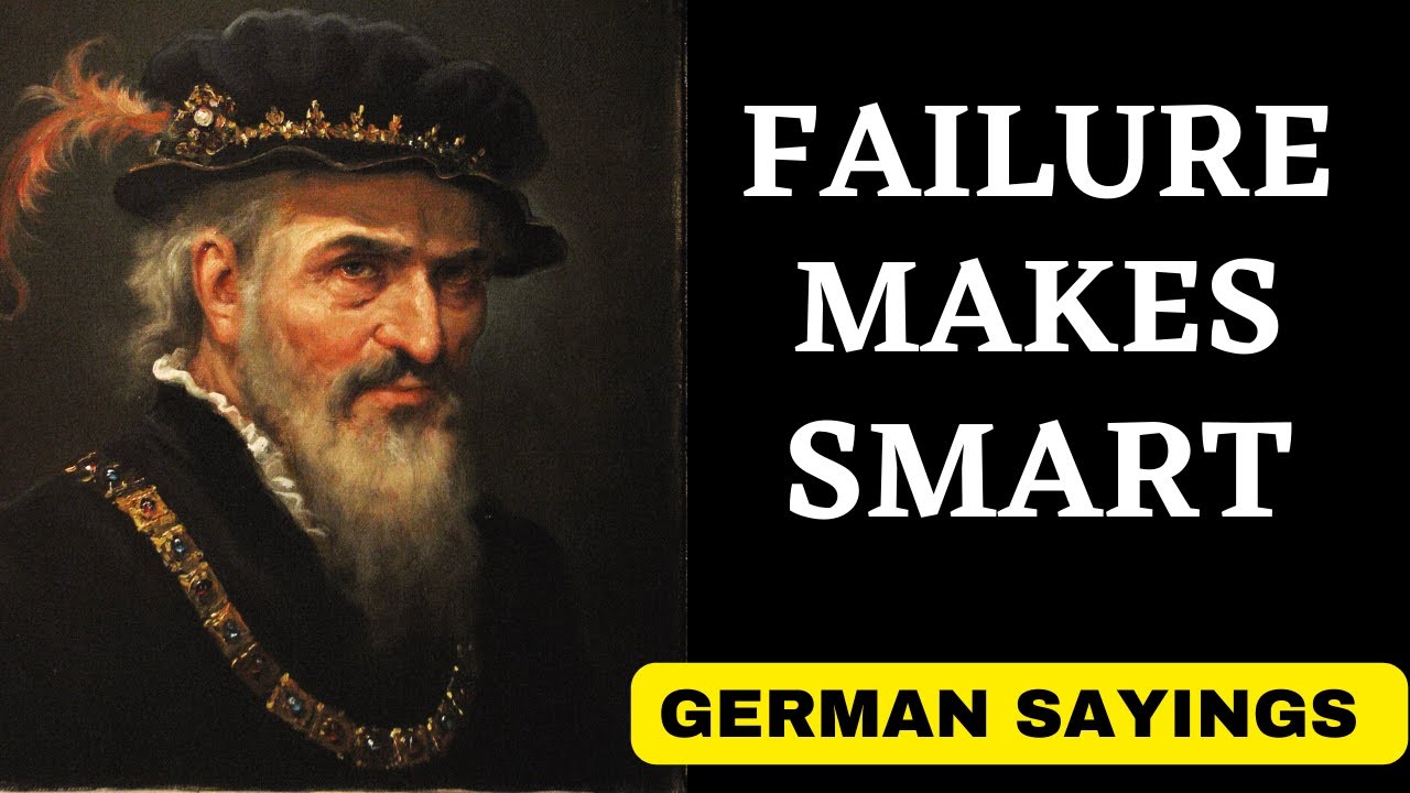 German proverbs, quotes and sayings - YouTube