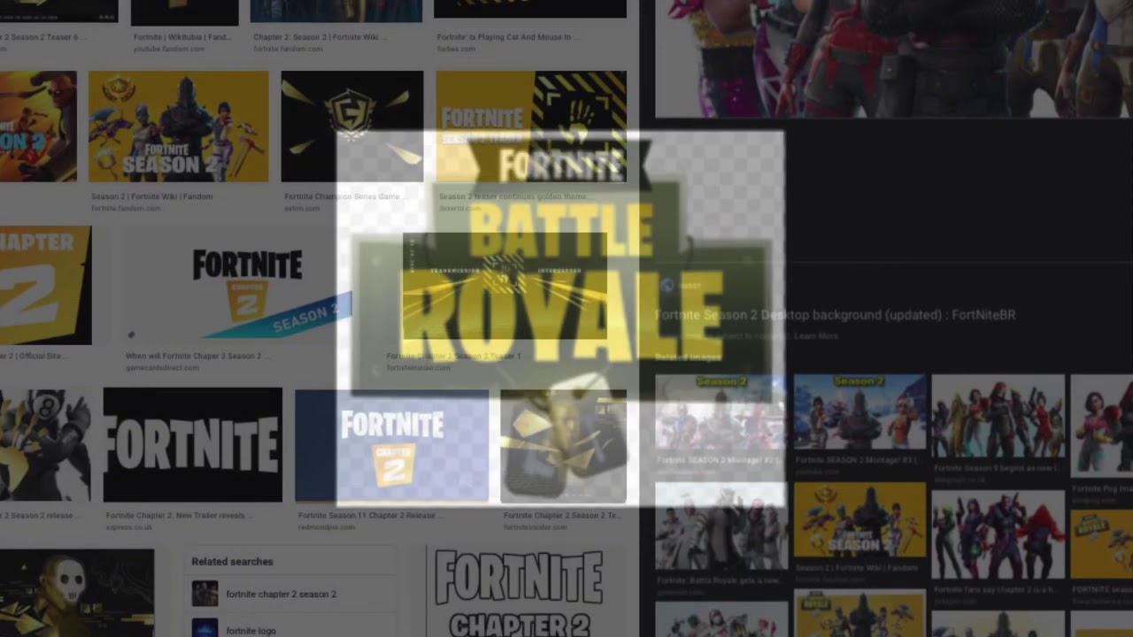 Fortnight seasons - YouTube