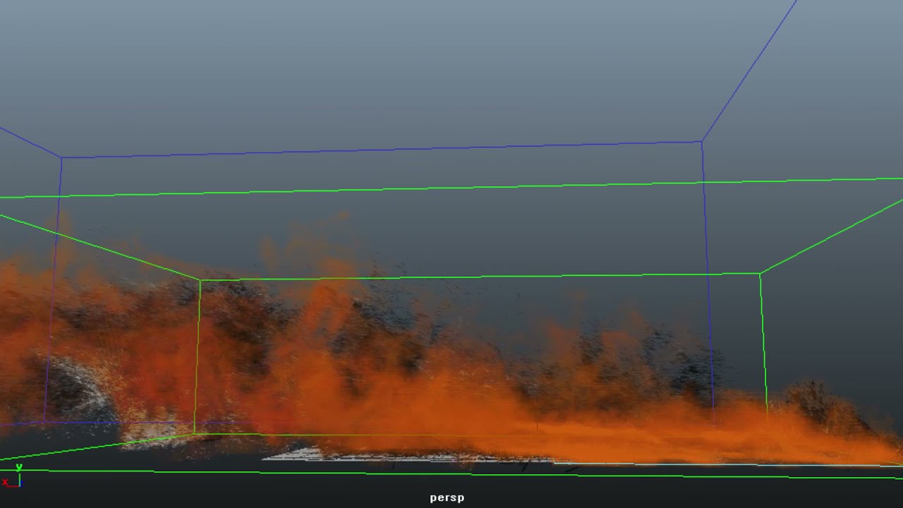 maya fx Sand Dust Asset - YouTube