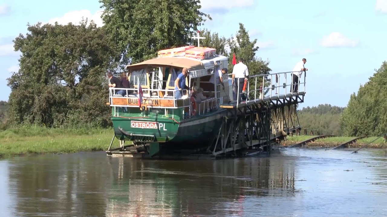 Elblag inclined boat lift, Poland - YouTube