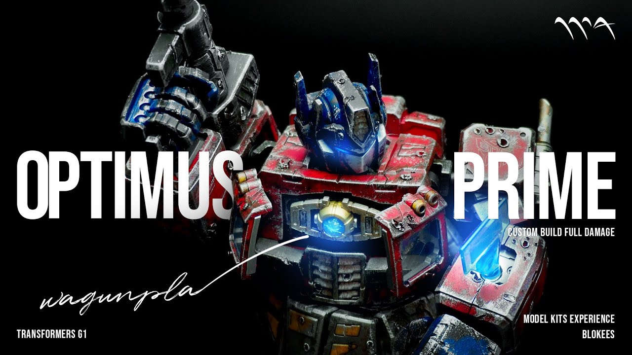 OPTIMUS PRIME TRANSFORMERS BLOKEES CUSTOM BUILD (ประกอบทำสี ...