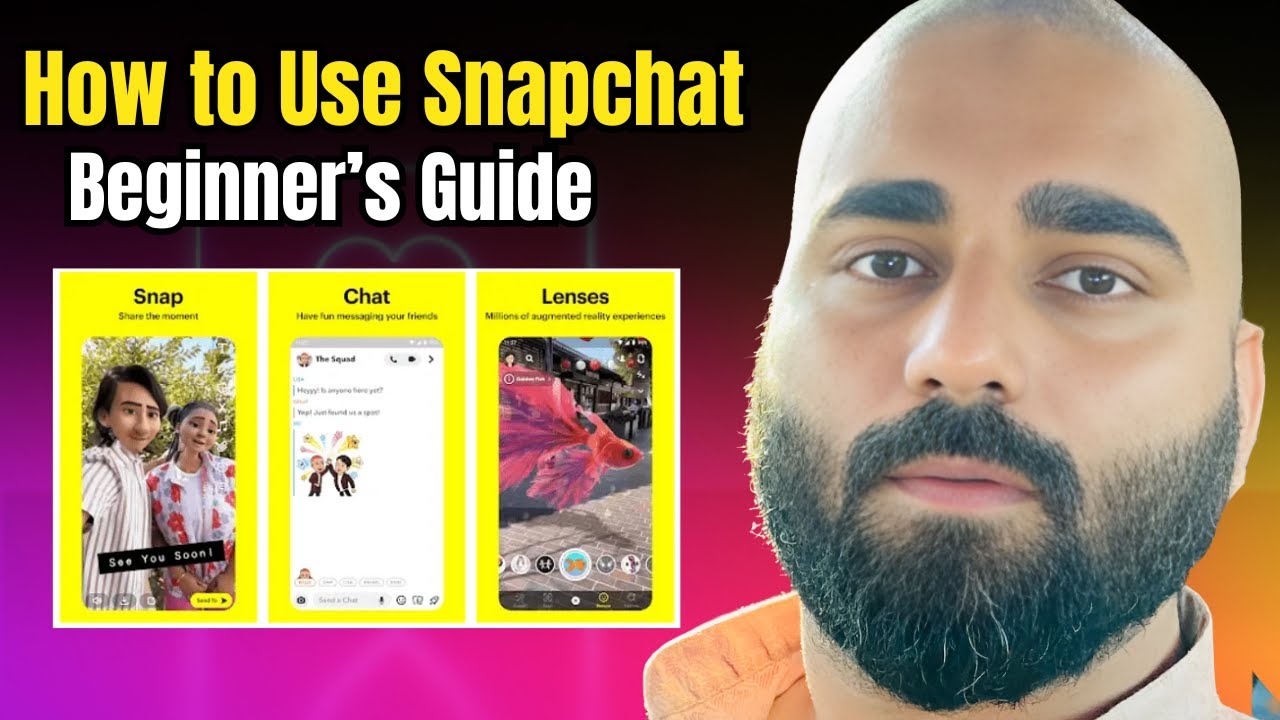How to Use Snapchat in 3 Minutes (Beginner’s Guide!) 👻 - YouTube