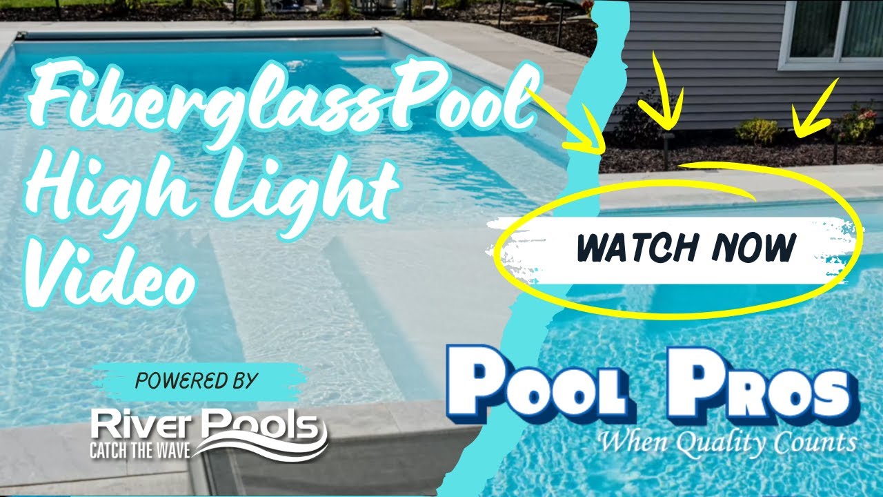 The Ultimate Modern Fiberglass Pool - YouTube