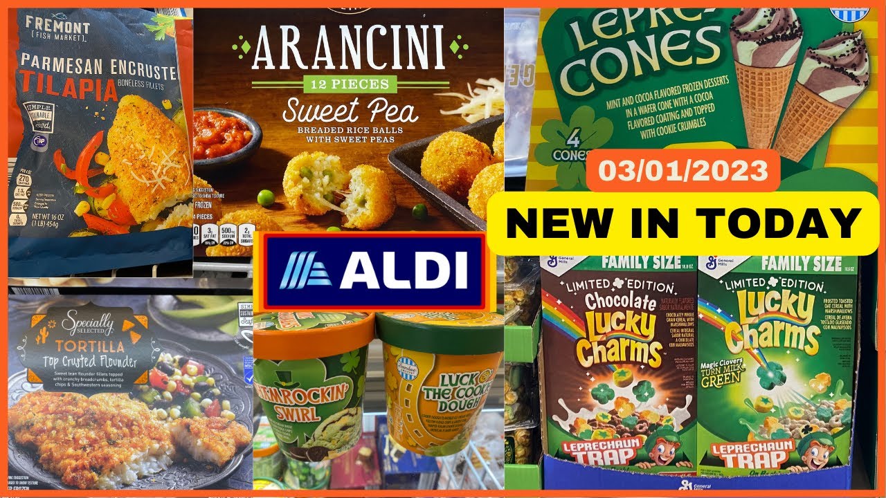 🍔 ALDI * NEW AND SPECIALLY SELECTED GROCERY FINDS | SHOP WITH ME 💛 # ...
