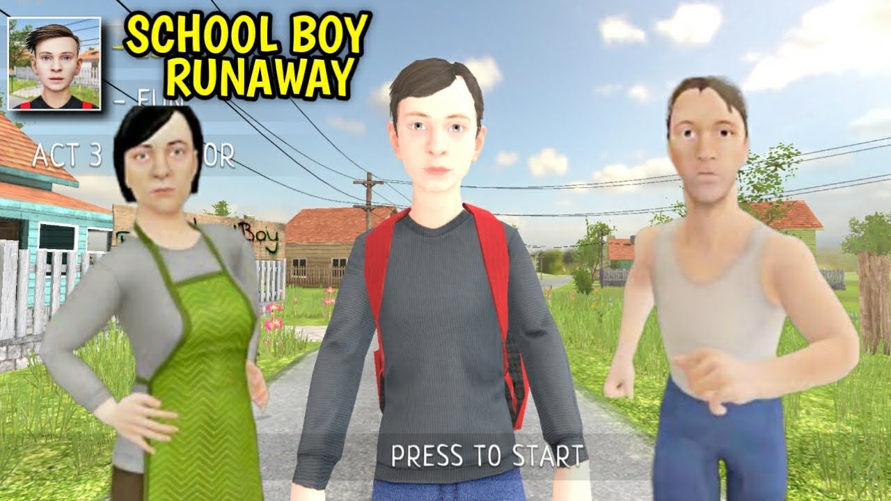 SchoolBoy Runaway Mobile Gameplay - YouTube
