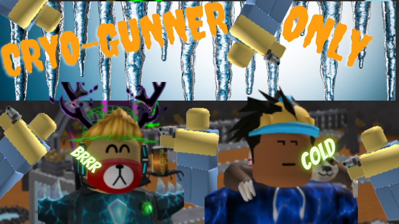 How Far Can we go with Cryo-Gunner ONLY with Zitlib (Tower Battles ...