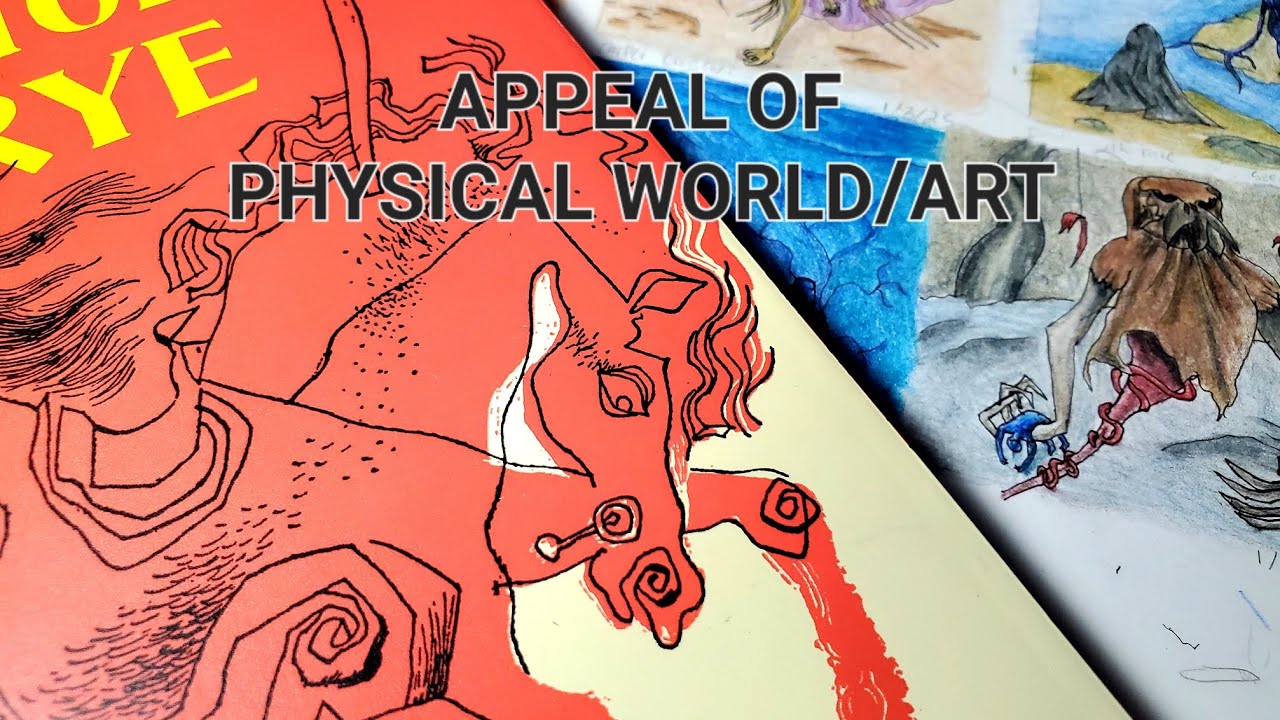The appeal of physical art/music/stories. - YouTube