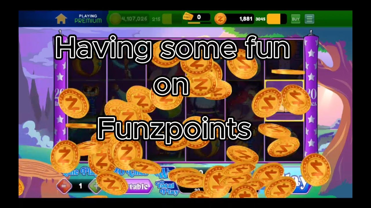 Having some fun on Funzpoints Casino - YouTube