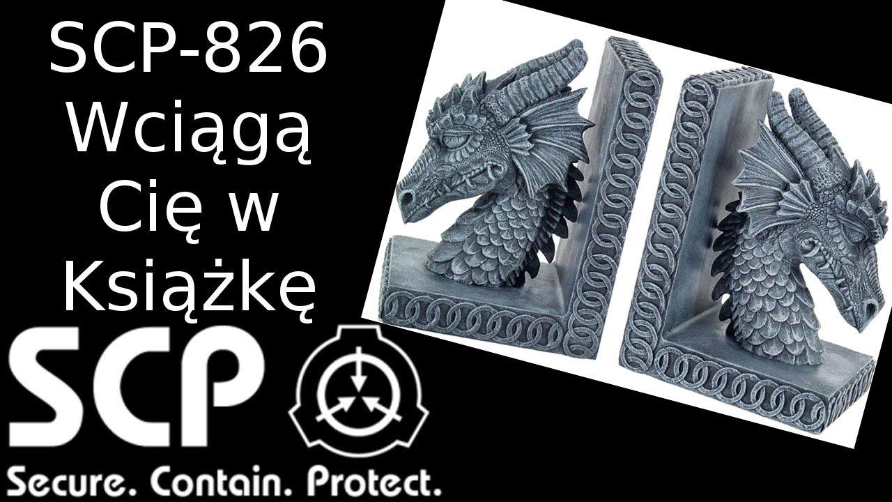 SCP-826 - Wciągą Cię W Książkę - YouTube