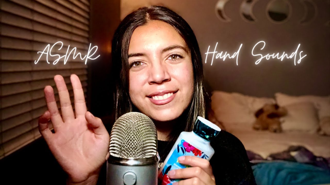 Hand Sounds ASMR! (Finger Flutters, Hand Scratching, & Lotion Sounds ...