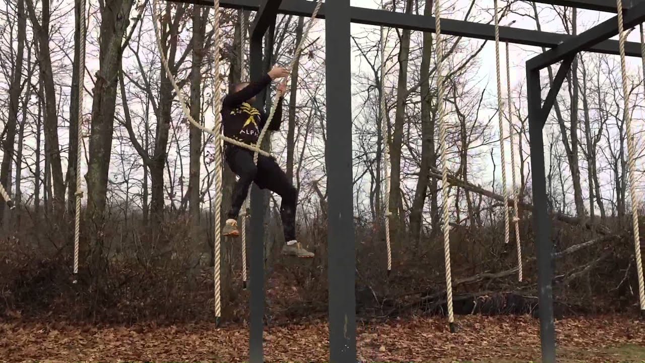 Tarzan Swing Demo- Shale Hill Adventure Park - YouTube