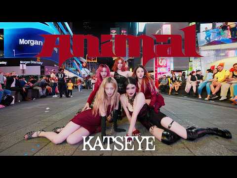 [DANCE IN PUBLIC NYC | TIMES SQUARE | ONE TAKE] KATSEYE (캣츠아이) - ‘Animal’ | Dance Cover by GRL1S