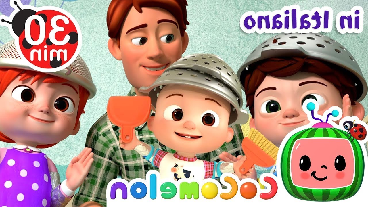 I robot pulizia | CoComelon Italiano - Canzoni per BambiniKids Cartoon ...