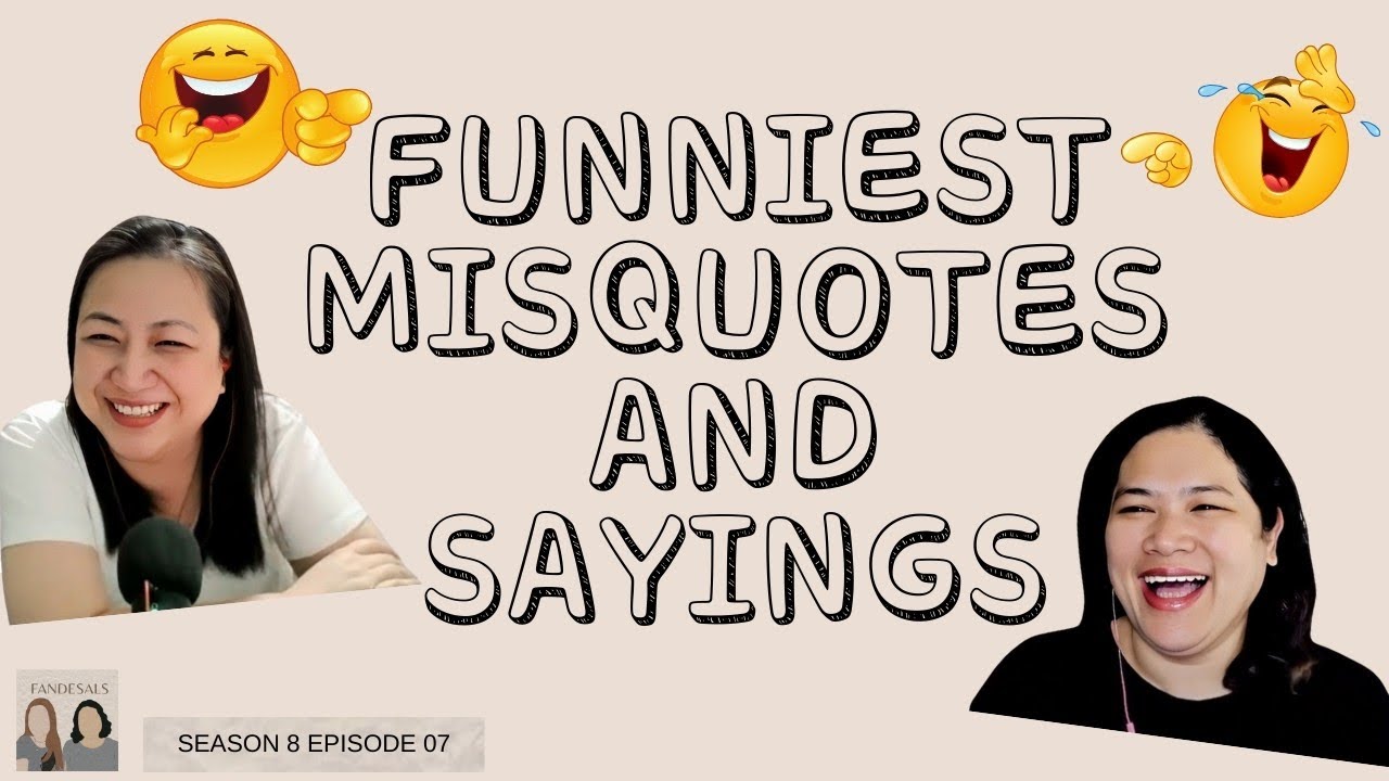 Funniest Misquotes and Sayings - YouTube