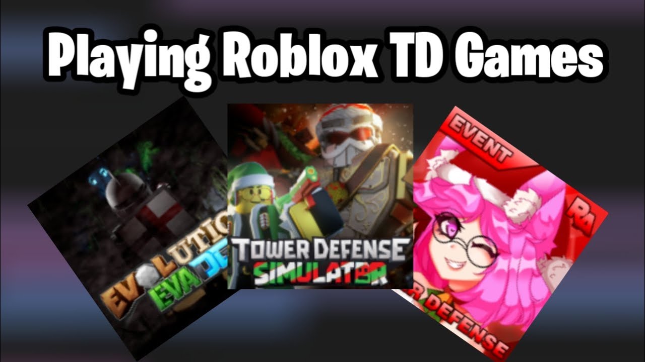 Playing Roblox td games with viewers! - YouTube