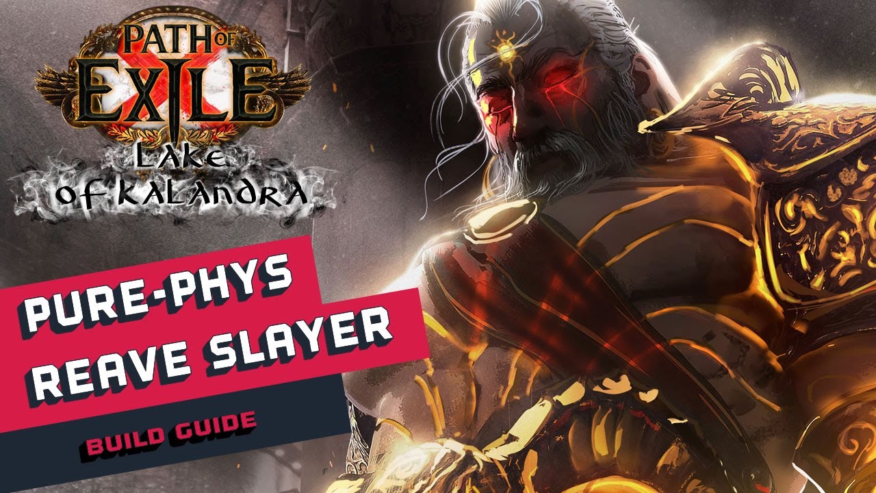 [3.19]Impale Reave Slayer Path of Exile Build Guide - YouTube