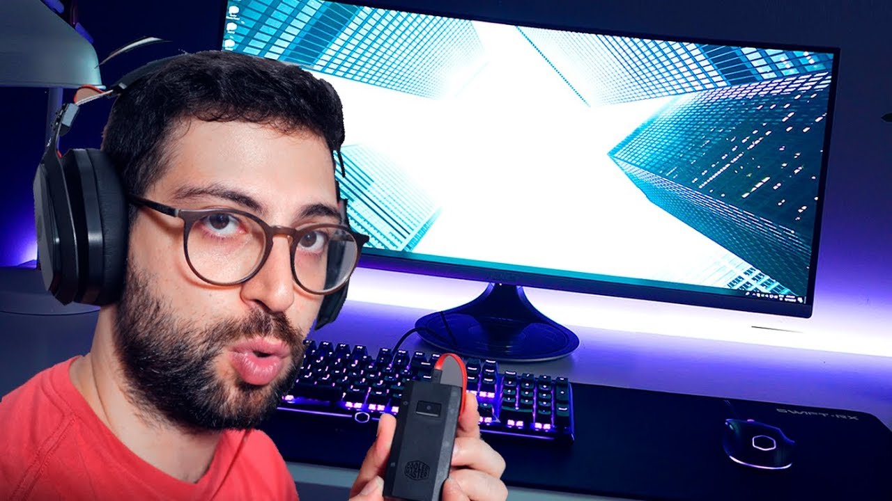 Mi Setup Gaming Minimalista | ft. Cooler Master - YouTube