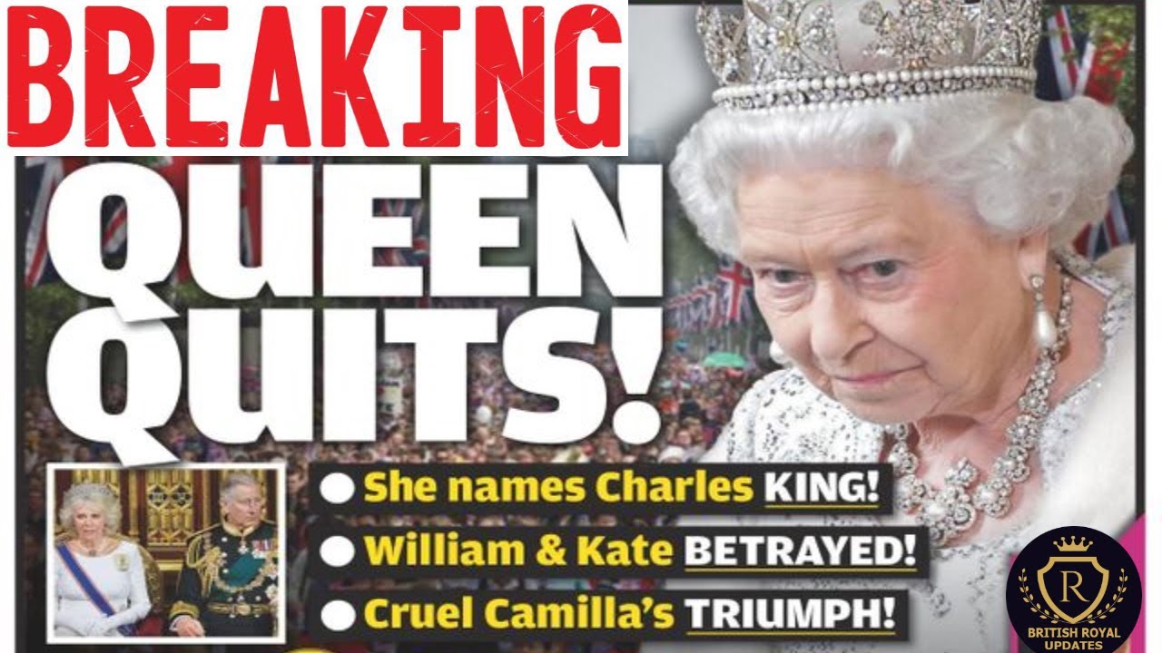 Buckingham Palace Announce Queen to Step Down of the Throne Right After ...