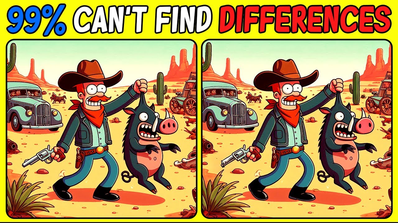 💣Spot the difference: 99% Can't Find All Differences! ( find difference ...