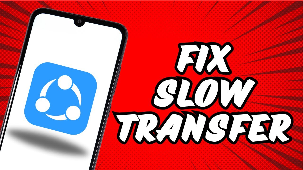 How to fix share it slow transfer - YouTube